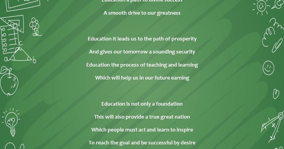 Drastic Dreamer: "Our group poem about Education"