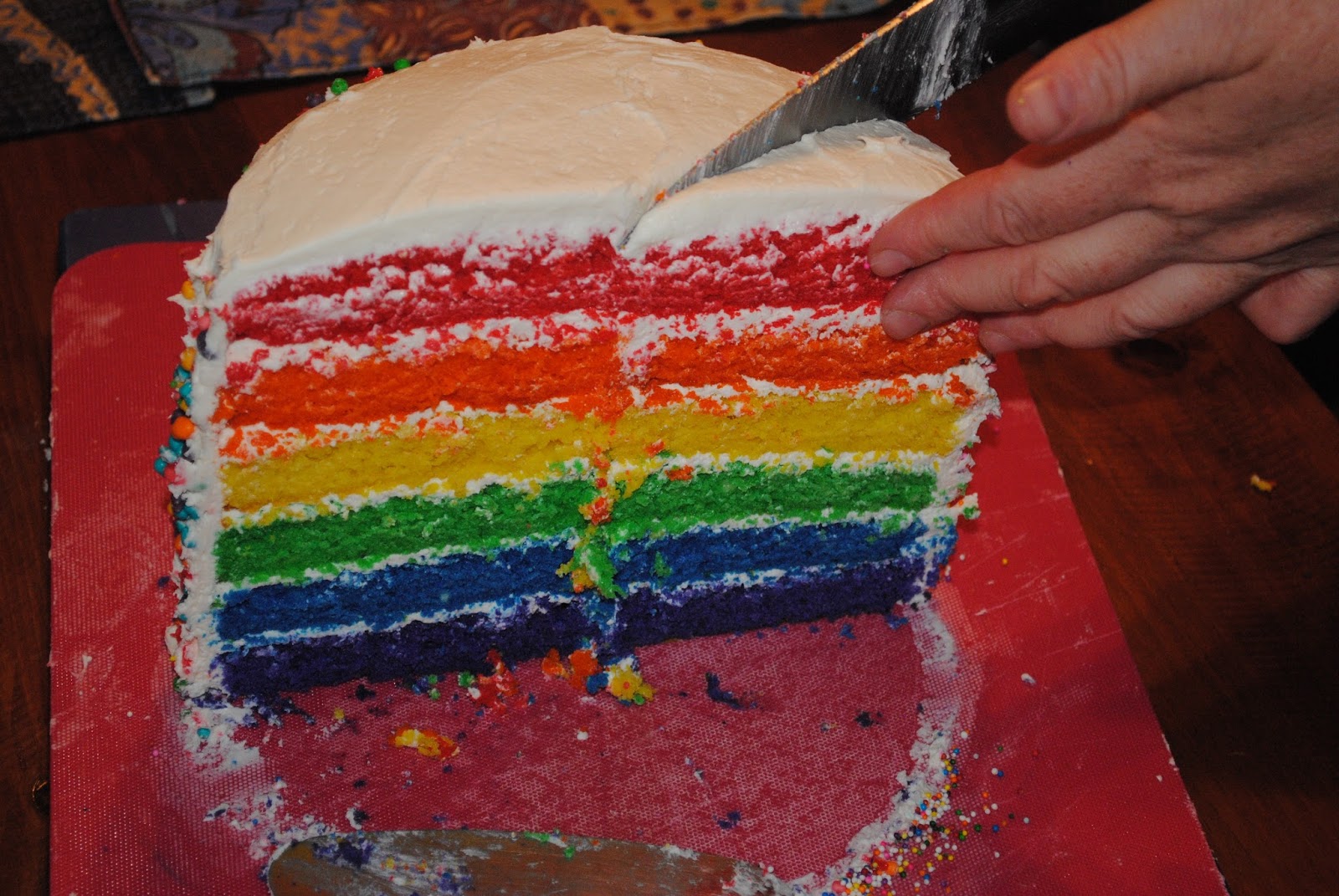 Good Food: Sheila's Rainbow Cake