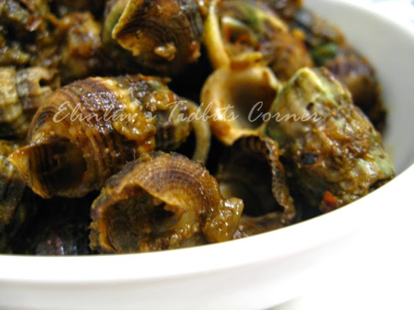 Elinluv's Tidbits Corner: Spicy Hot Mud Creepers aka Balitung