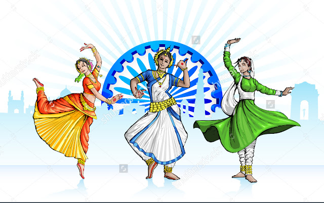 Indian Culture Cartoons