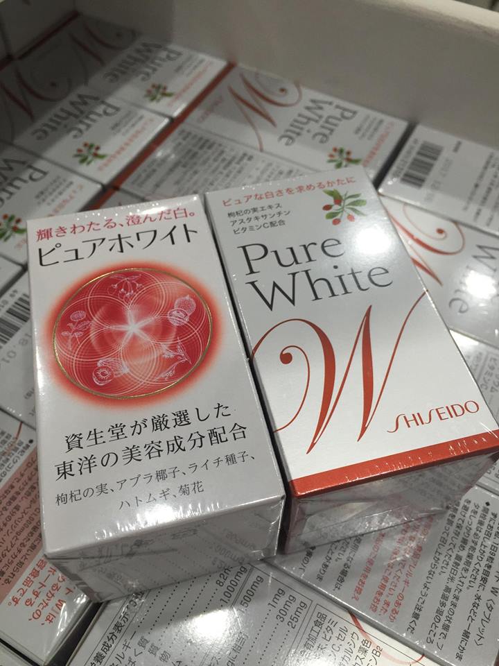 Beauty in Japan: Shiseido Purewhite W in Tablet Form OLD AND NEW PACKAGING