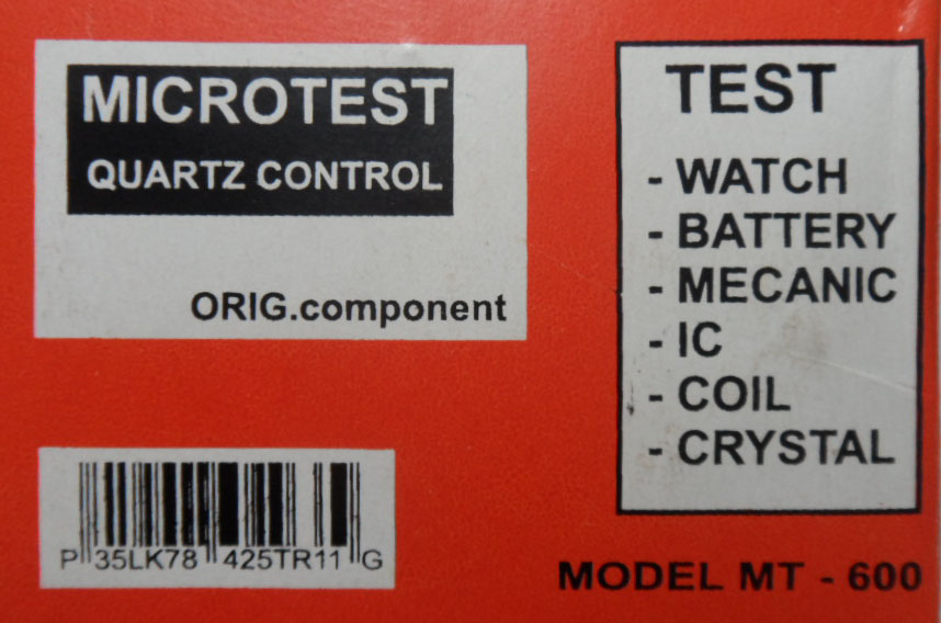 Jual aneka barang: Brand New 6 In1 Microtest Watch Quartz Control Coil ...