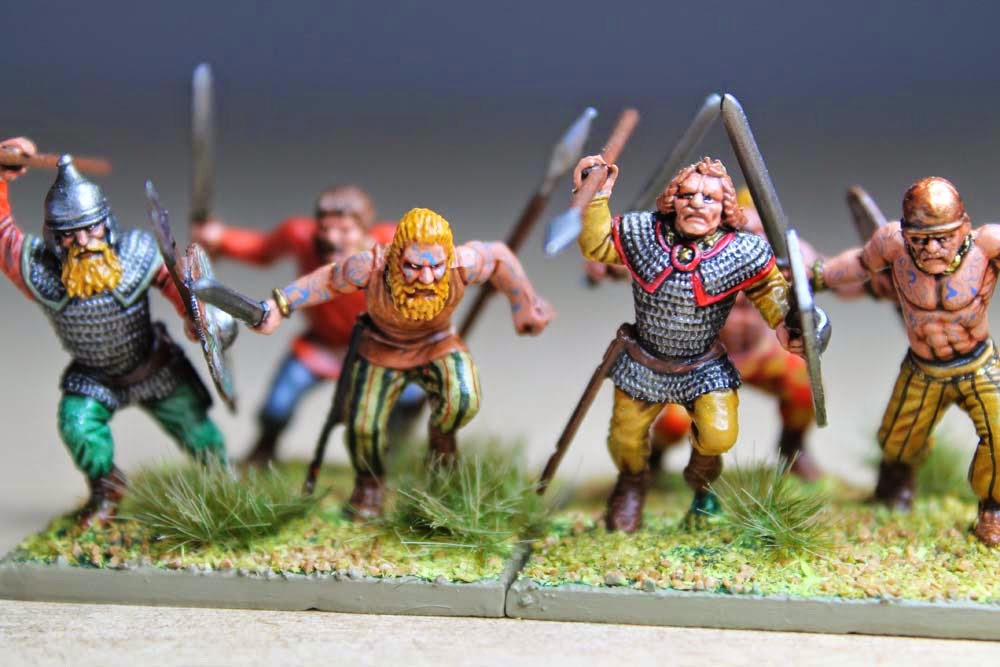 Wee Painted Men - Wargaming with Miniatures: Finished: Celtic Warriors