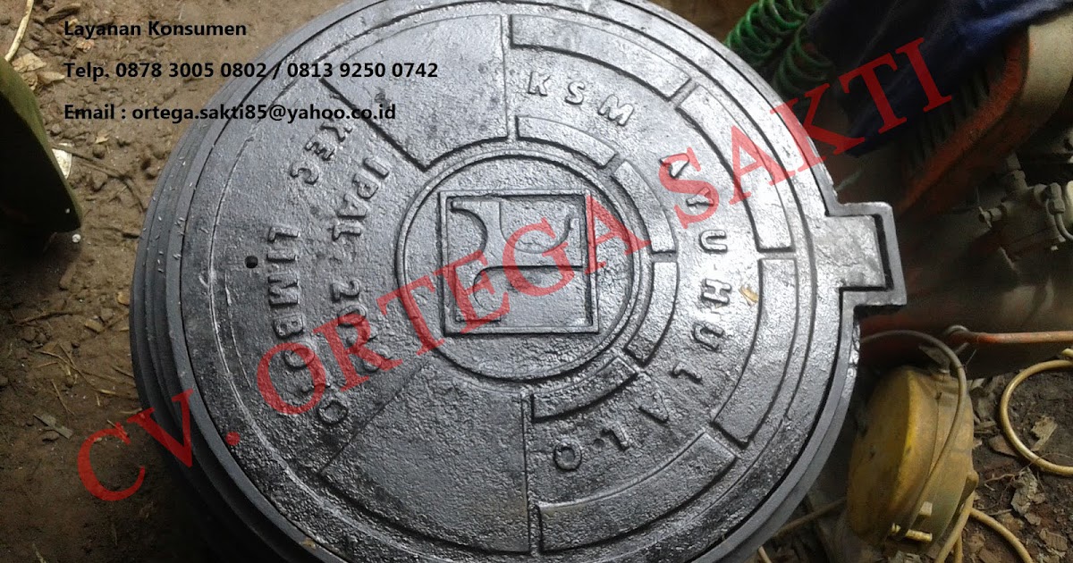 Jual Manhole Cover Cast iron / Besi Cor | Supplier utama - MANHOLE