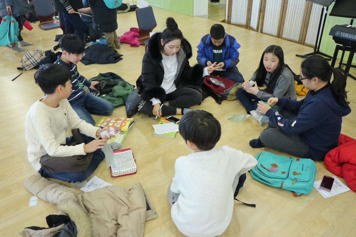 예꿈이 사진첩 - 2018년 1월 14일 초등2부 예배 사진입니다.