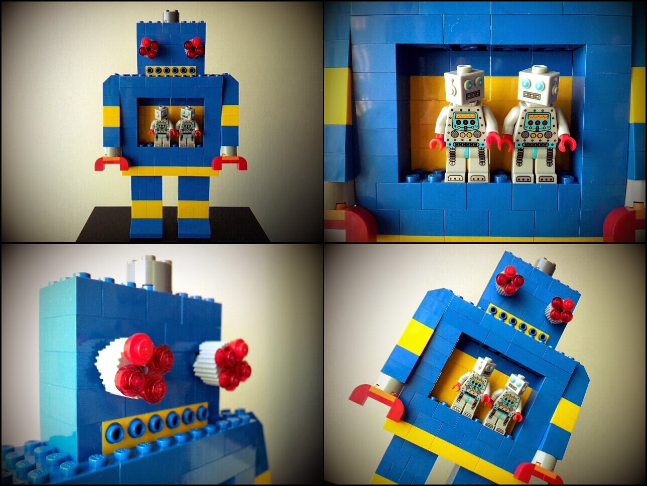 LEGO, Toy Photography, MOC: LEGO Retro Robot Mech MOC