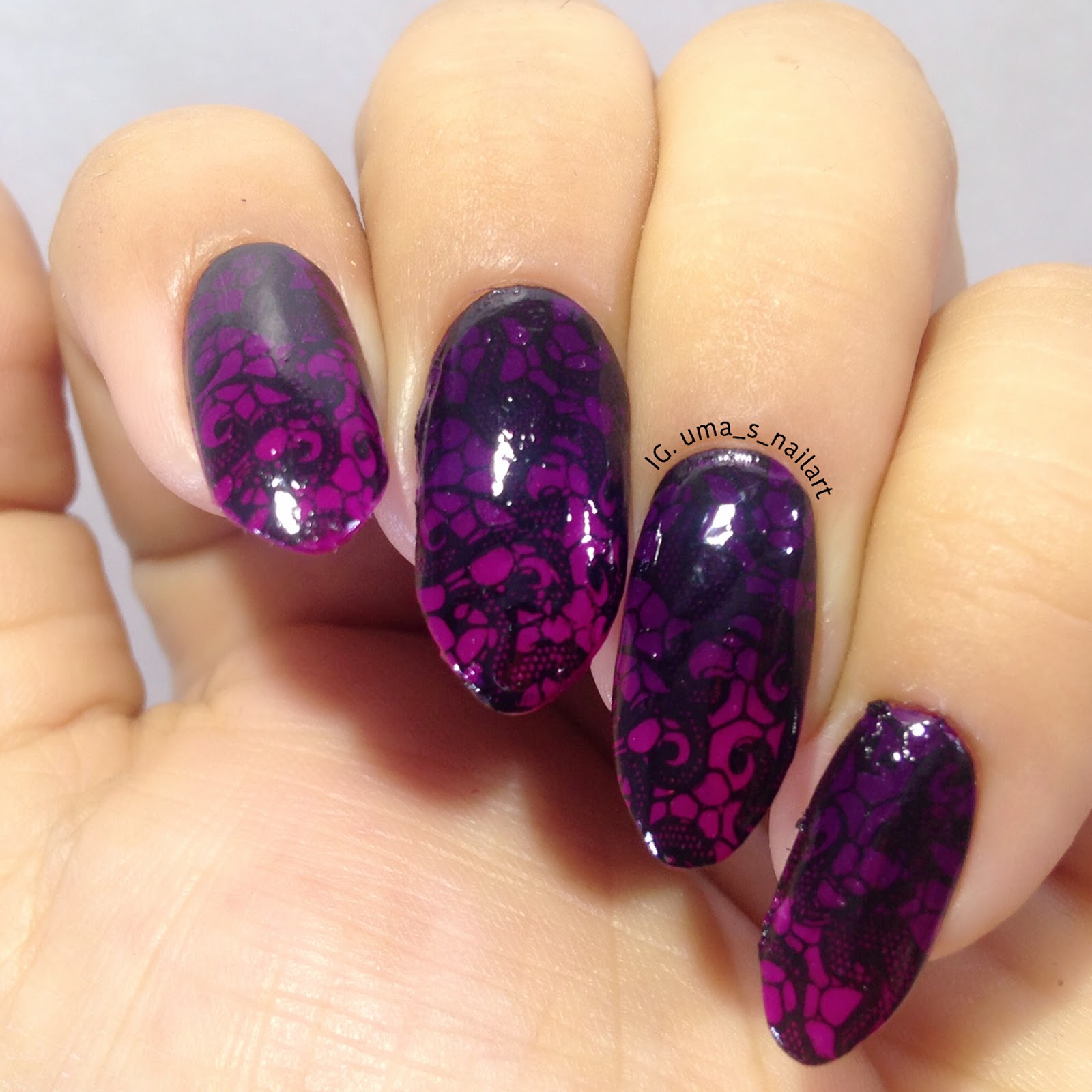 THE DIGITAL DOZEN - Vampy Nails: Day 5