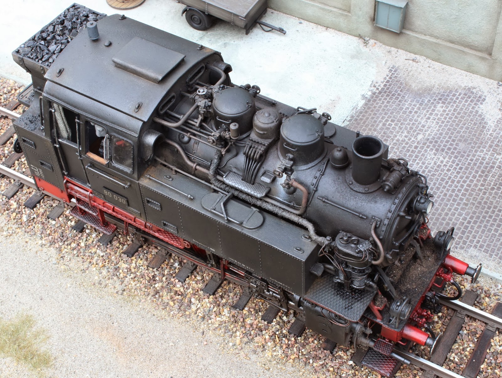 becasse weathering: Super gesupert: Die Br. 80 van Märklin