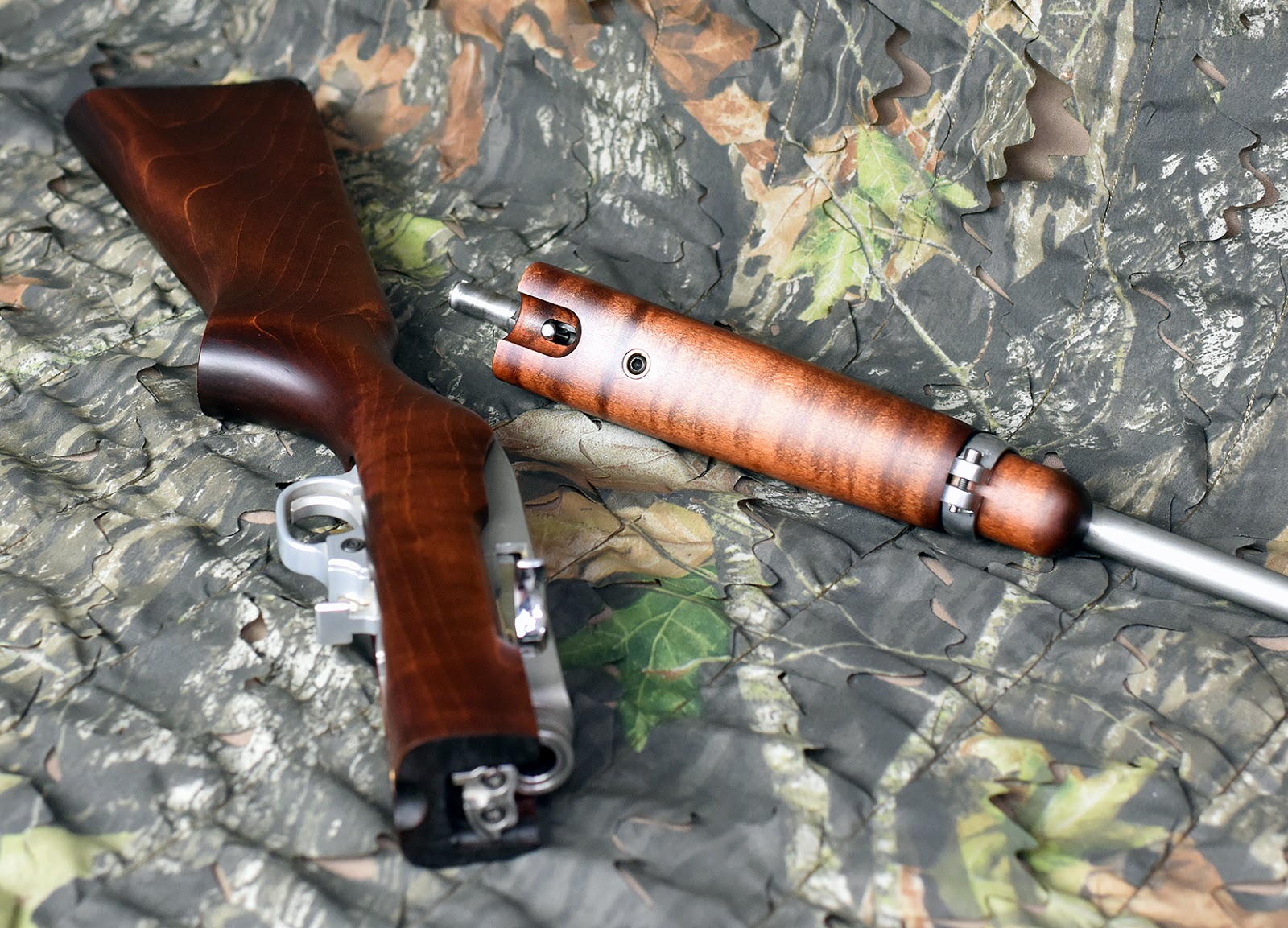 Ruger® 10/22 Takedown® Wood Stocks: 10/22 Takedown Tiger Maple Stock ...