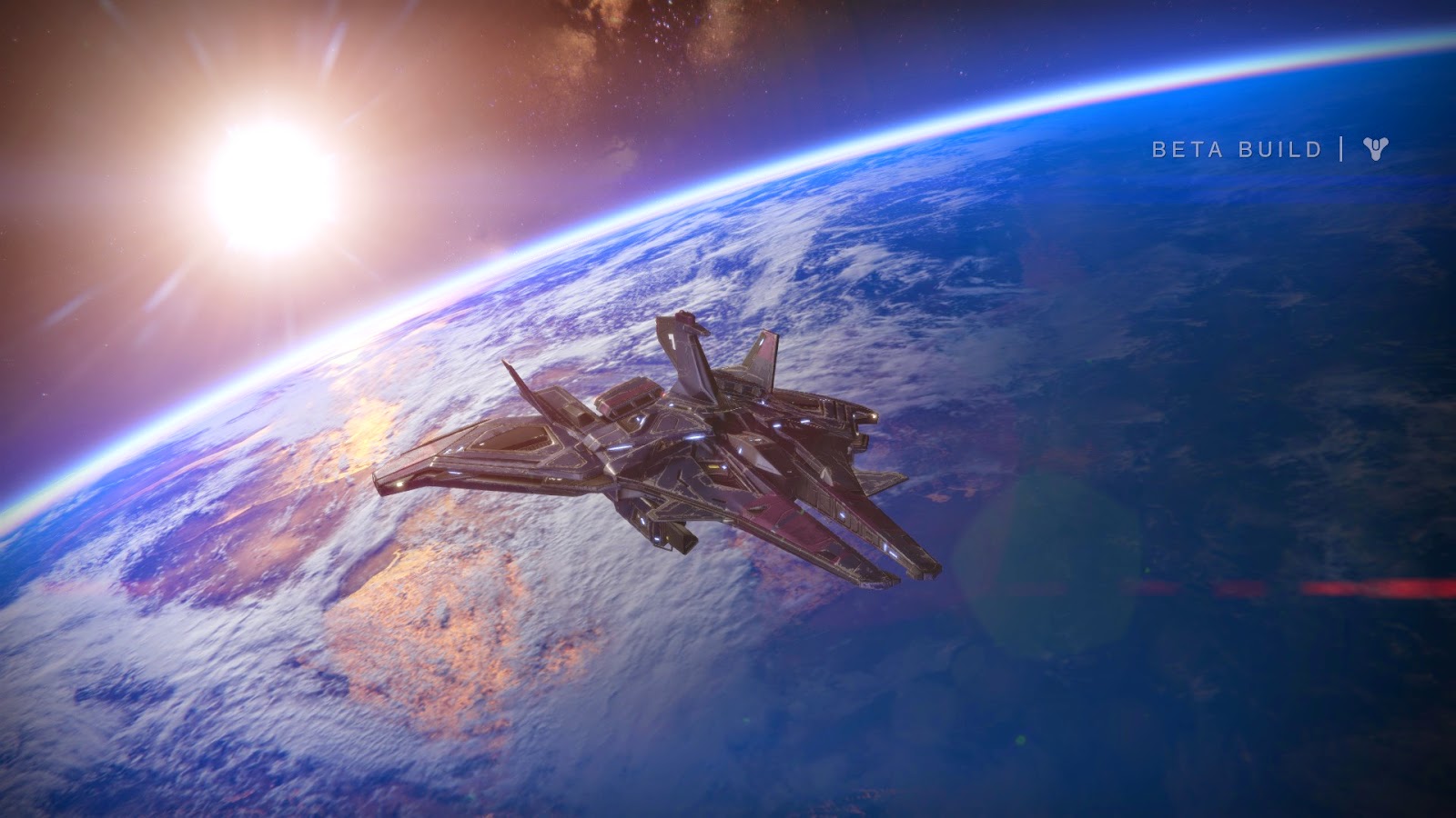 gospvg: Destiny - Kestrel Class Spaceship