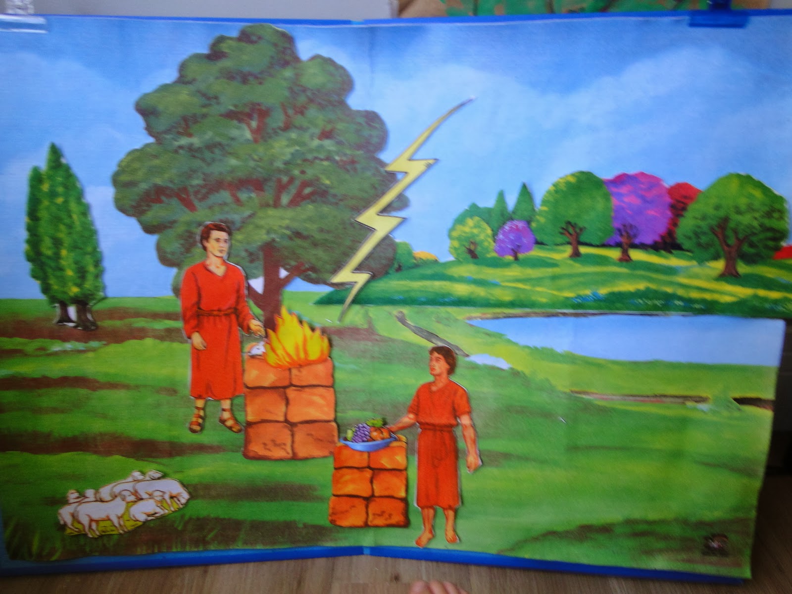 Caim e Abel ~ Tempo em Casa, ensinando!