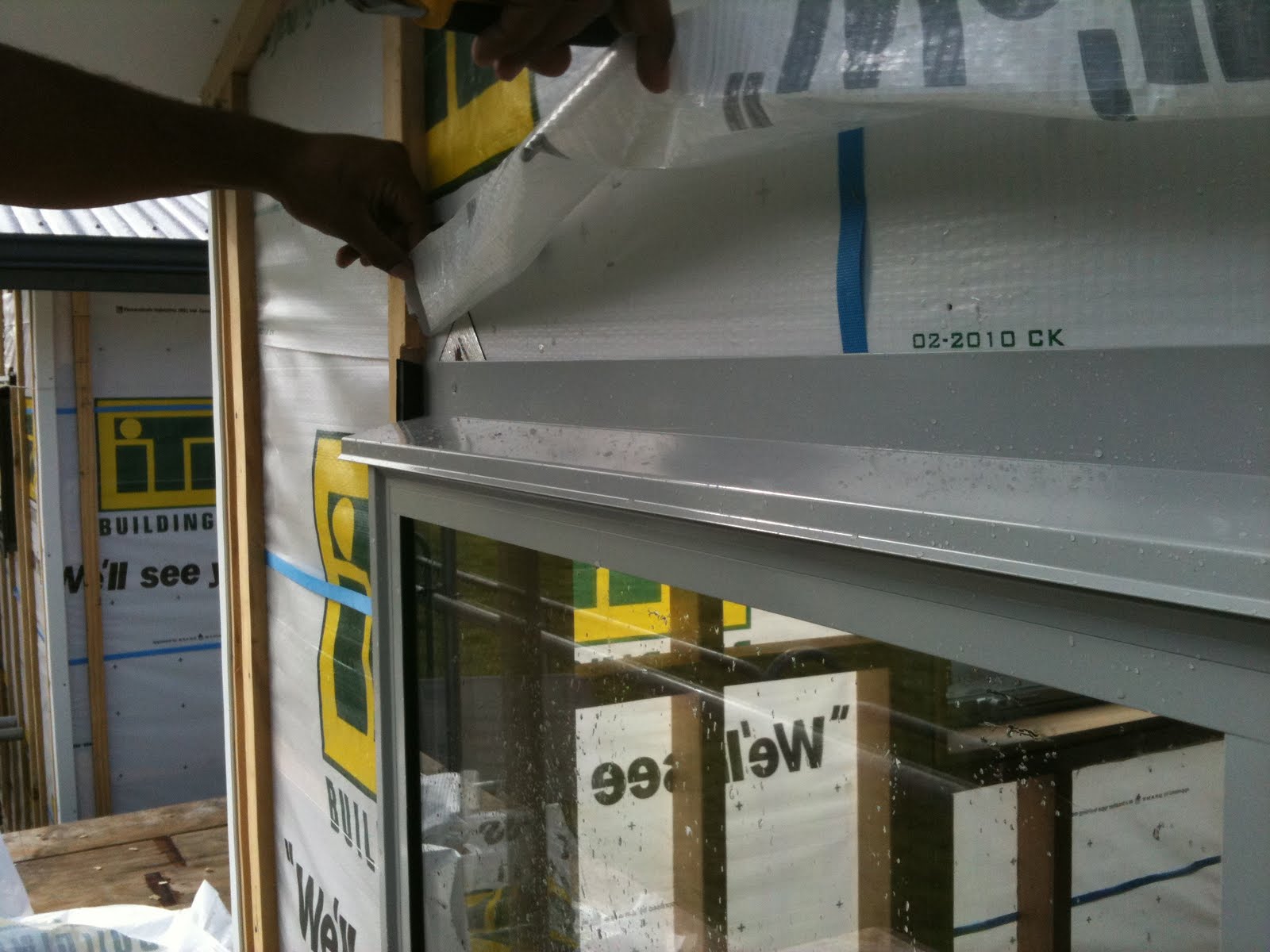 Kim Maea Nugent: Window & Door Frame Flashing & Meter Box Installation