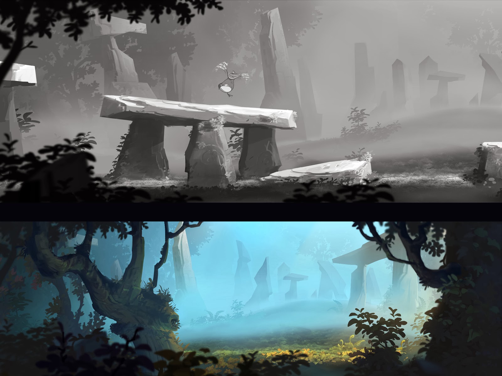 Visual development : RAYMAN LEGENDS