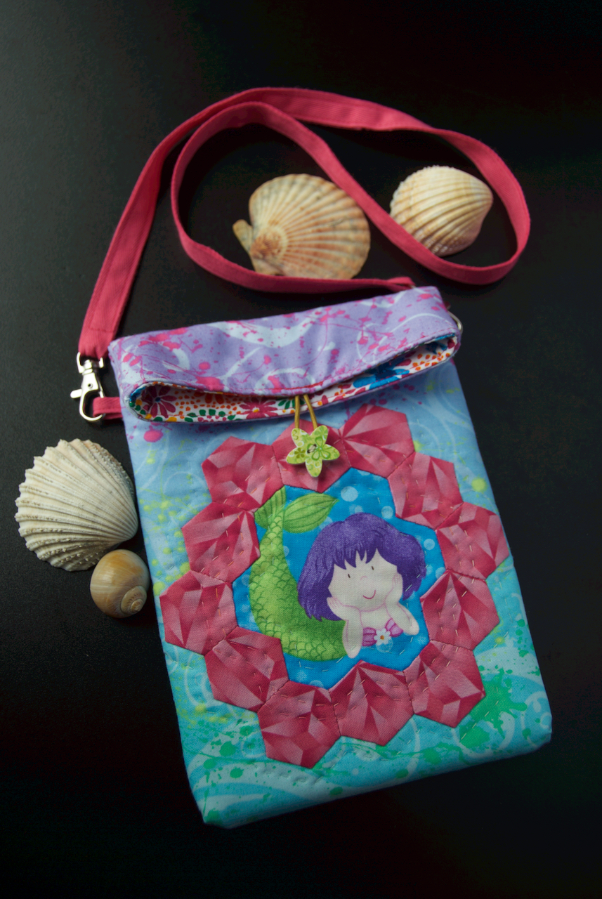 Quilt Art by Lena Pugachova: Little Mermaid iPad Case
