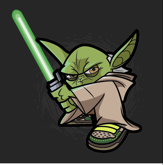 Patrick The Artist: Master Yoda