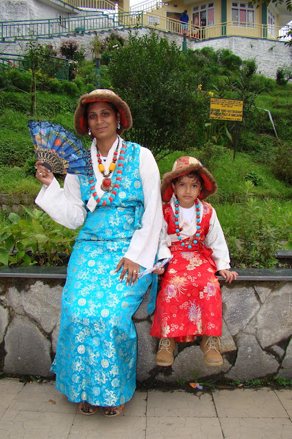Ganesh Kharat: Sikkim Women Traditional Dress..