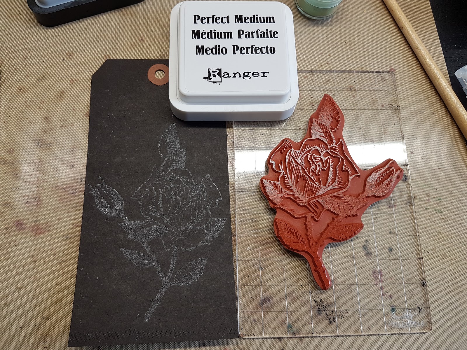 Craft projects by Bubblescrap: Perfect pearls tutorial