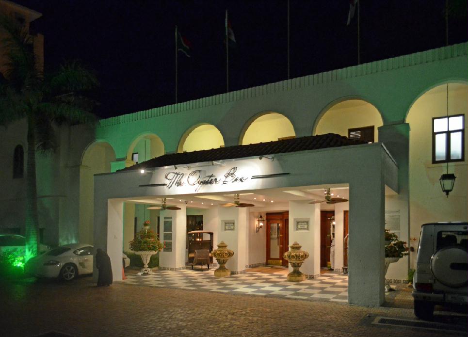 .: Dinner at the Oyster Box