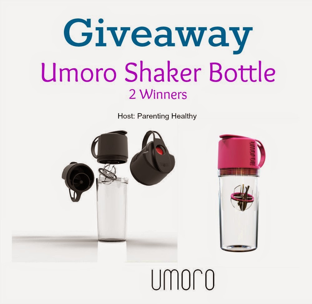 Umoro Shaker Bottle Giveaway - It's Free At Last