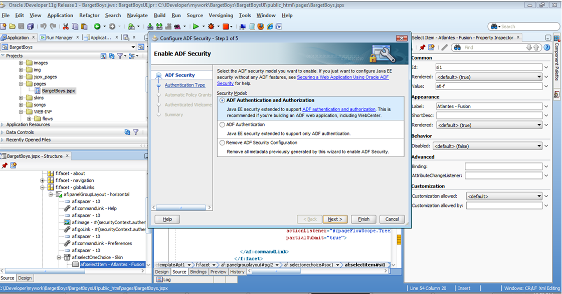 Pavan Adf Adf Security Implementation