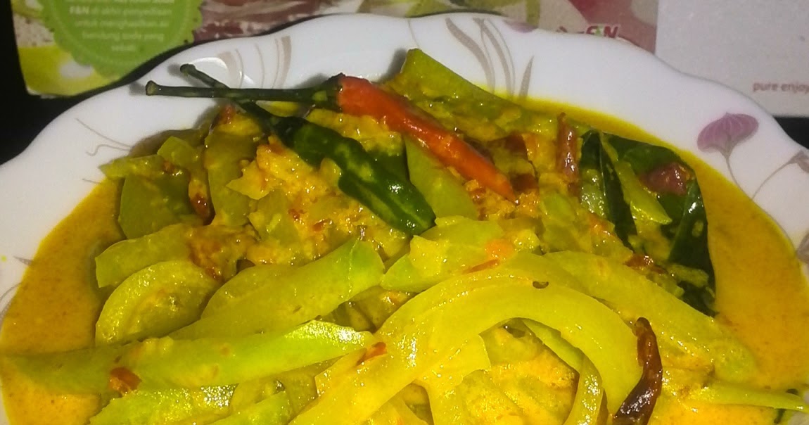 namakucella: LABU SIAM MASAK LEMAK PEDAS