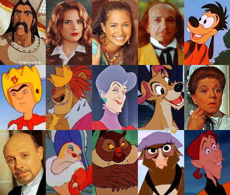 Nombres de personajes de Disney - Imagui