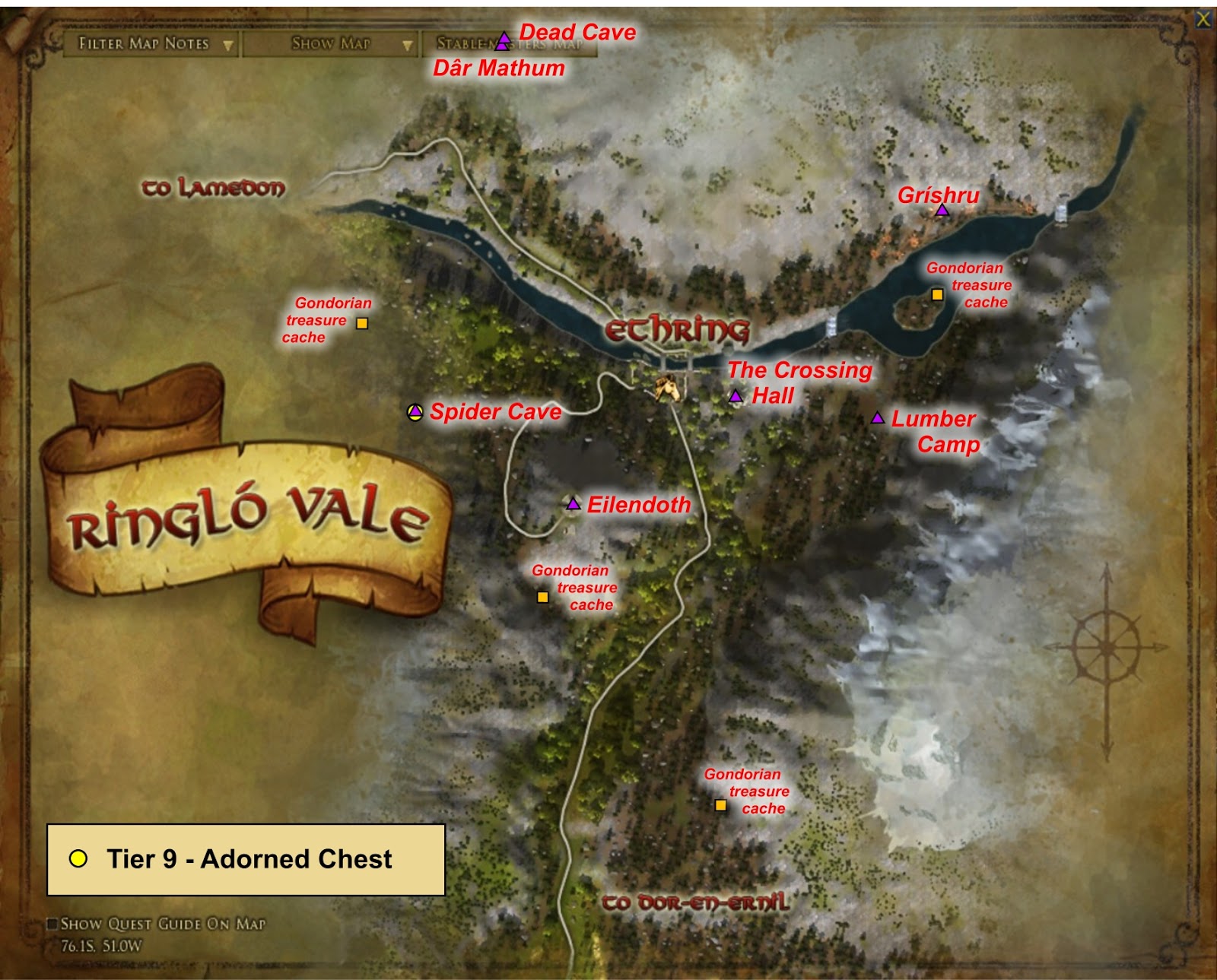 Wonderful Places in LOTRO's Middle Earth