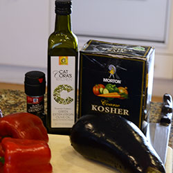 Roasted Eggplant & Red Peppers - Feed Your Soul Too