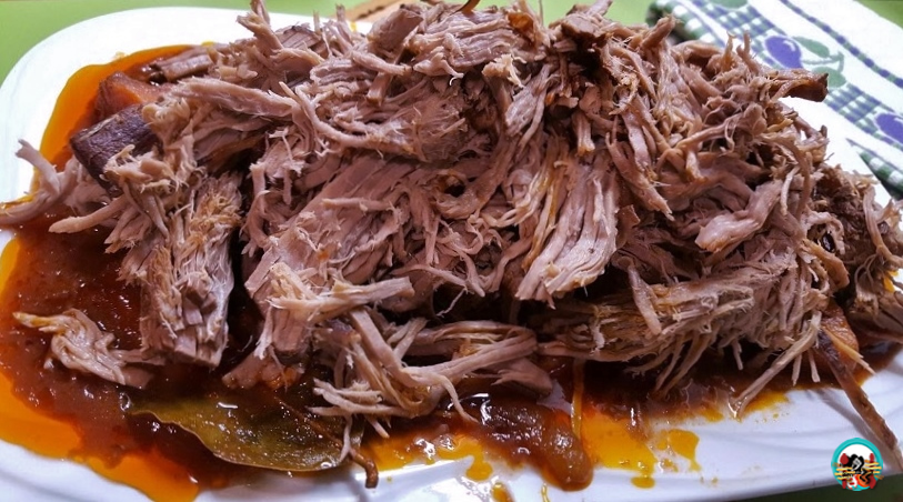 Carne mechada tradicional - ¡Huele Bien!