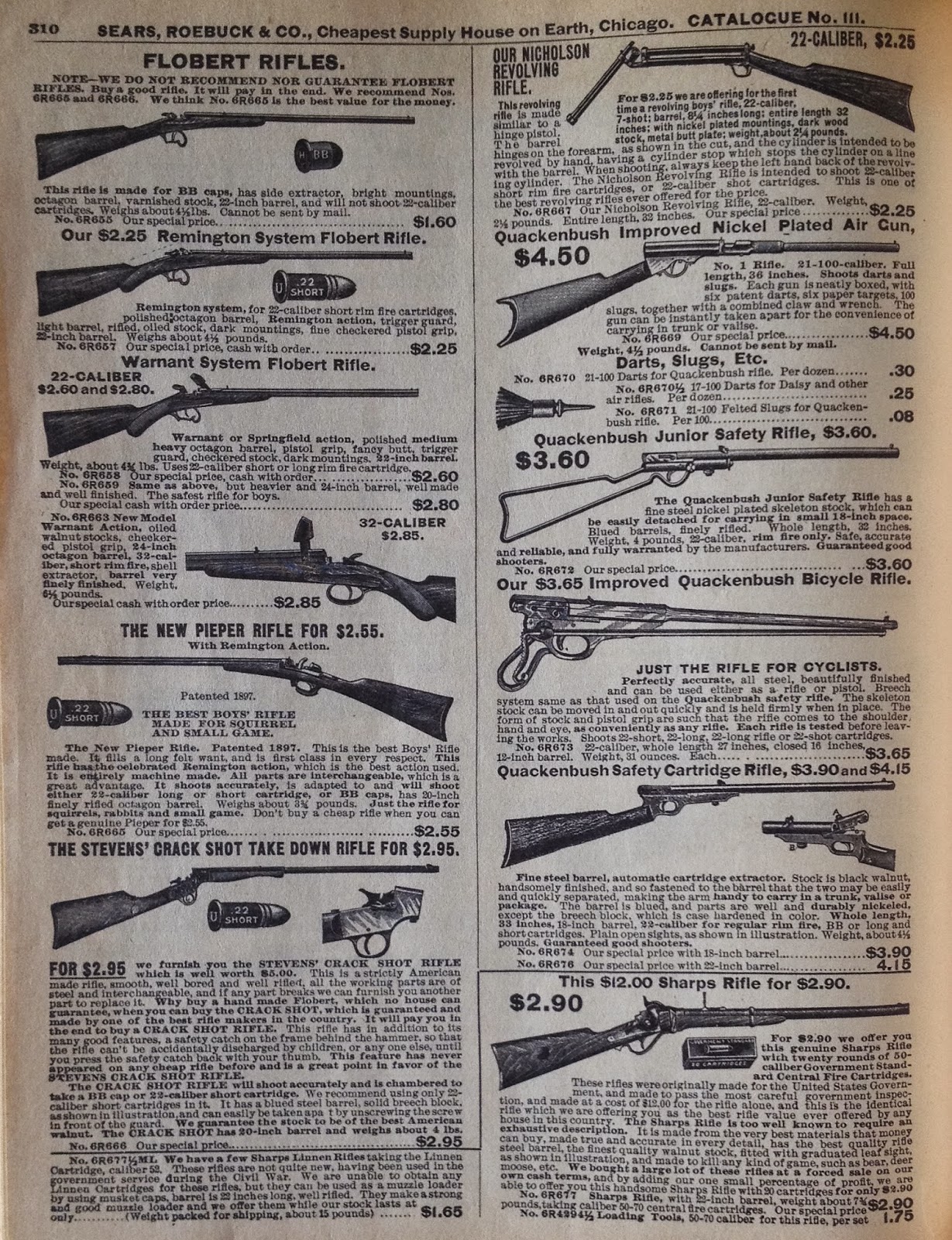Nevada Carry: Guns of the 1902 Sears Catalog