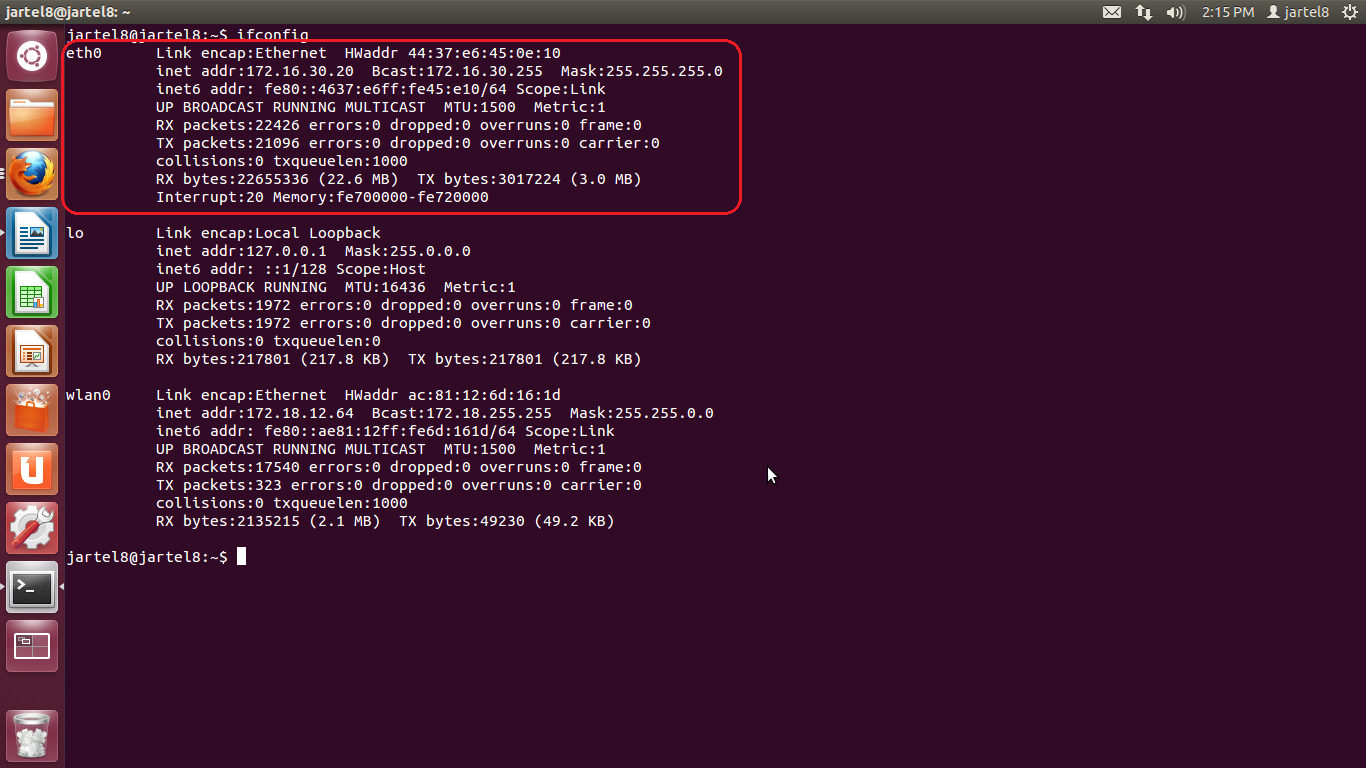 Konfigurasi IP Address Ubuntu Secara Statik (CLI) ~ r3-b0rn
