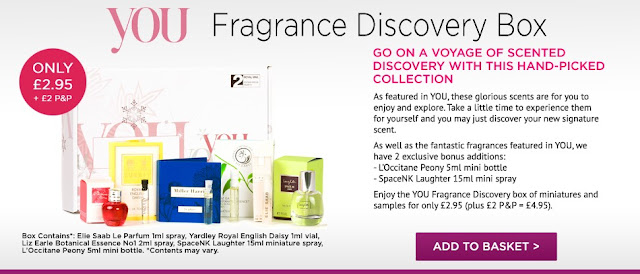 The Beauty Scoop!: £4.95 Latest In Beauty 'You' Fragrance Discovery Box!