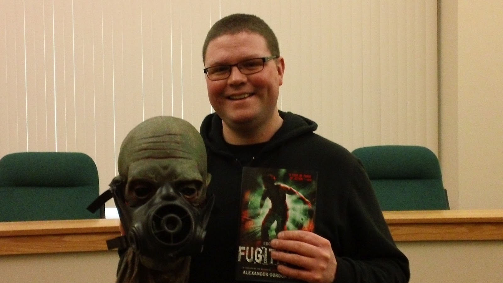 The Green Raider Blog: News: Author Alex Gordon Smith visits RHS