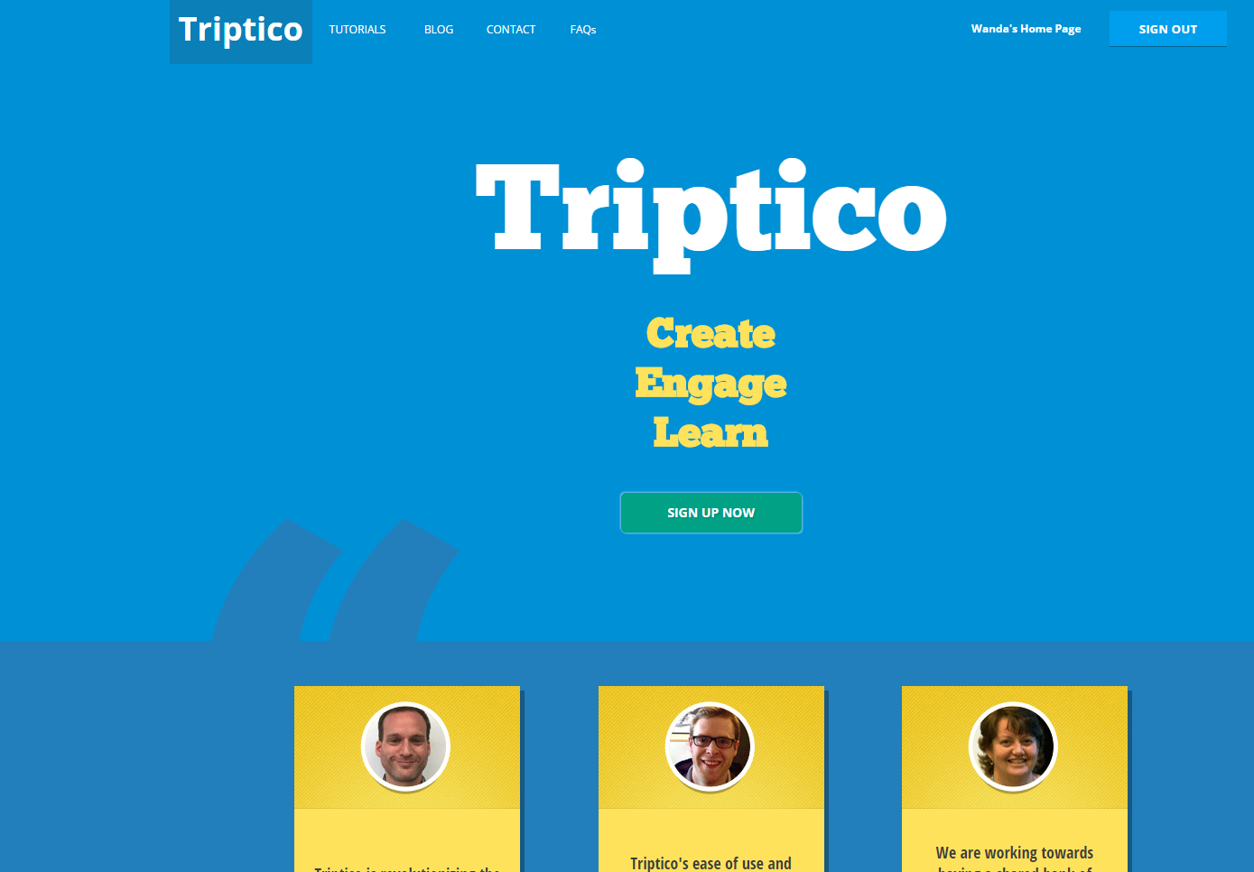 Using ICT in ELT with Wanda : [Tool Introduction] Triptico
