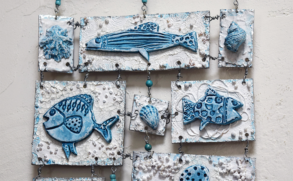 PaperArtsy: 2019 #6 Fish: Fish Dreams with Zinki Art {by Etsuko Noguchi}