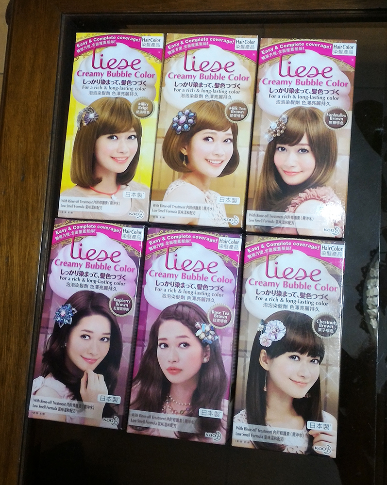 The Project Awesome: Easy DIY Hair Color with Liese Creamy Bubble Color