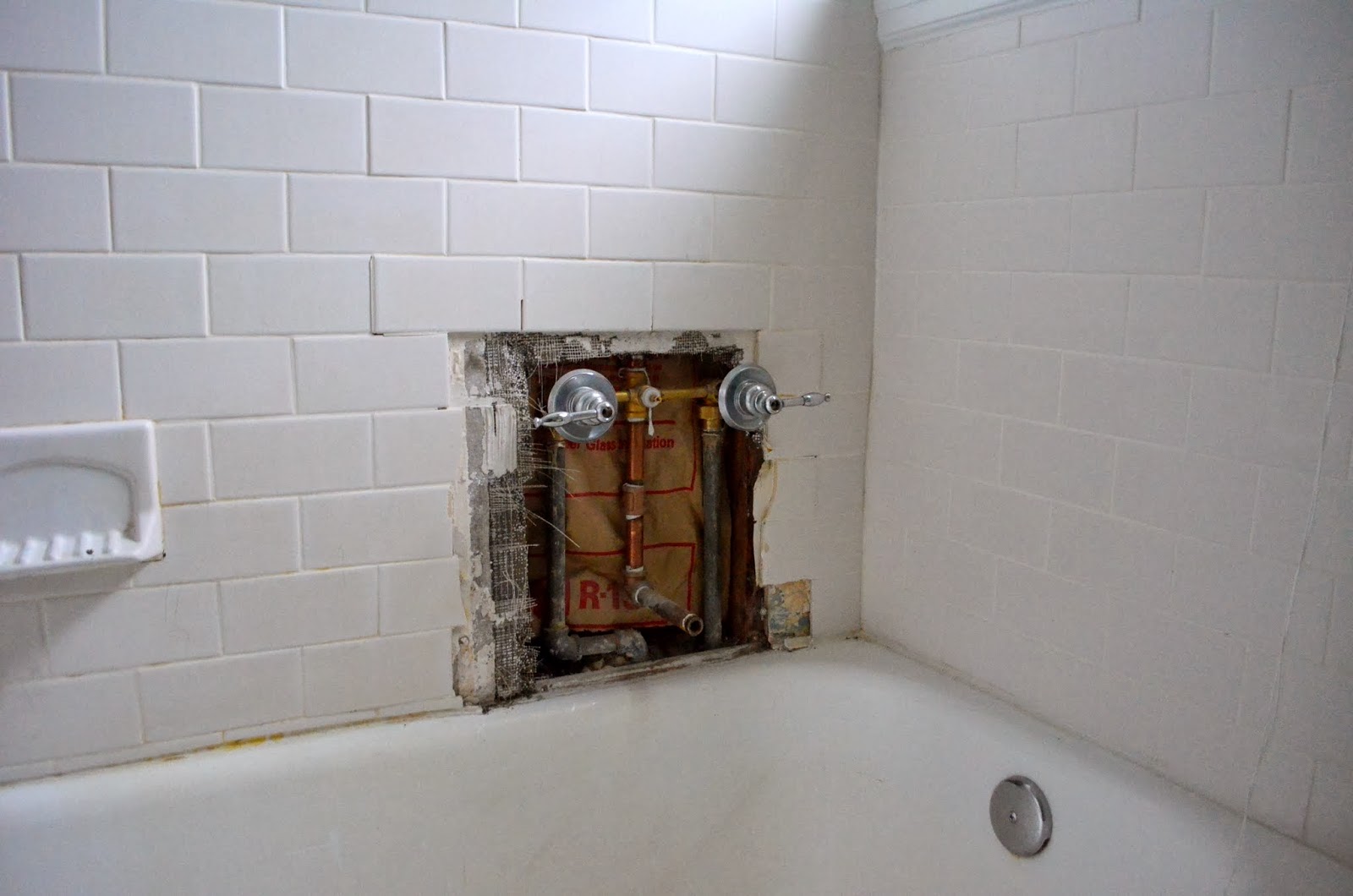 In the Little Yellow House: A Broken Shower, Fixed