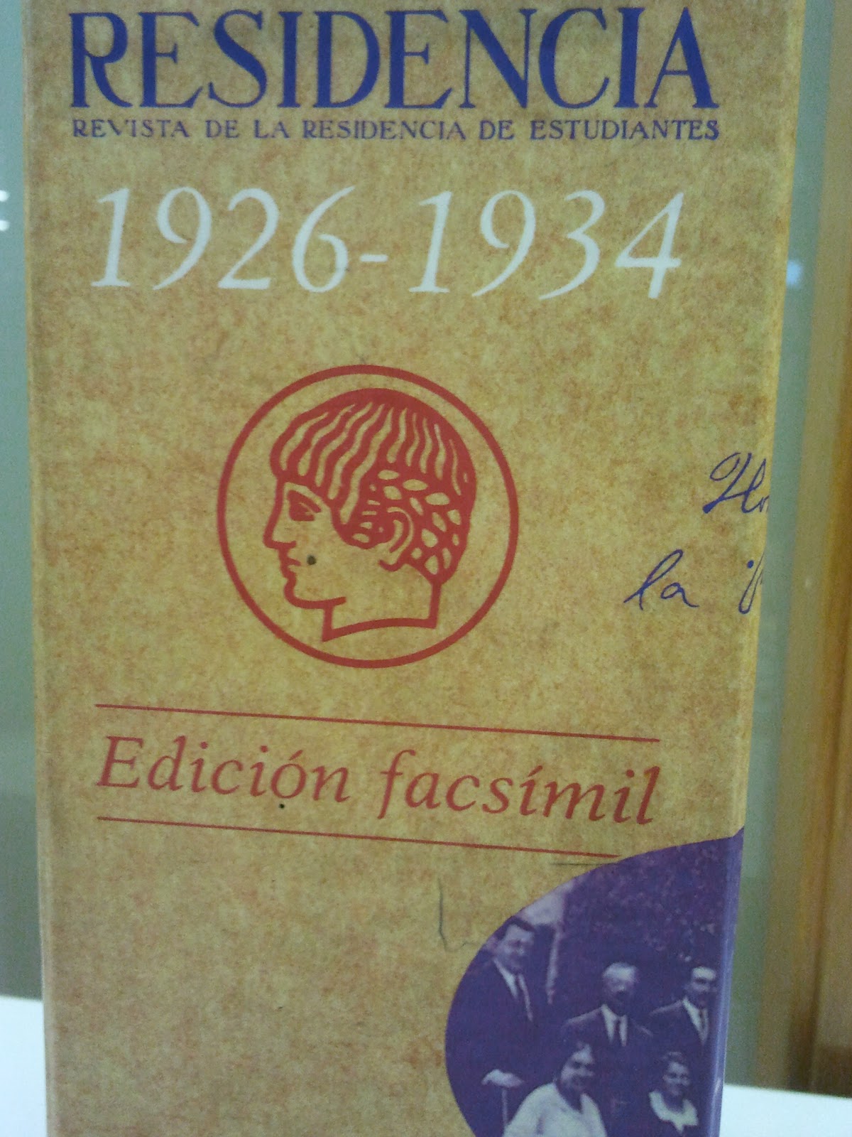 La Residencia de Estudiantes: Primer número de la revista Residencia