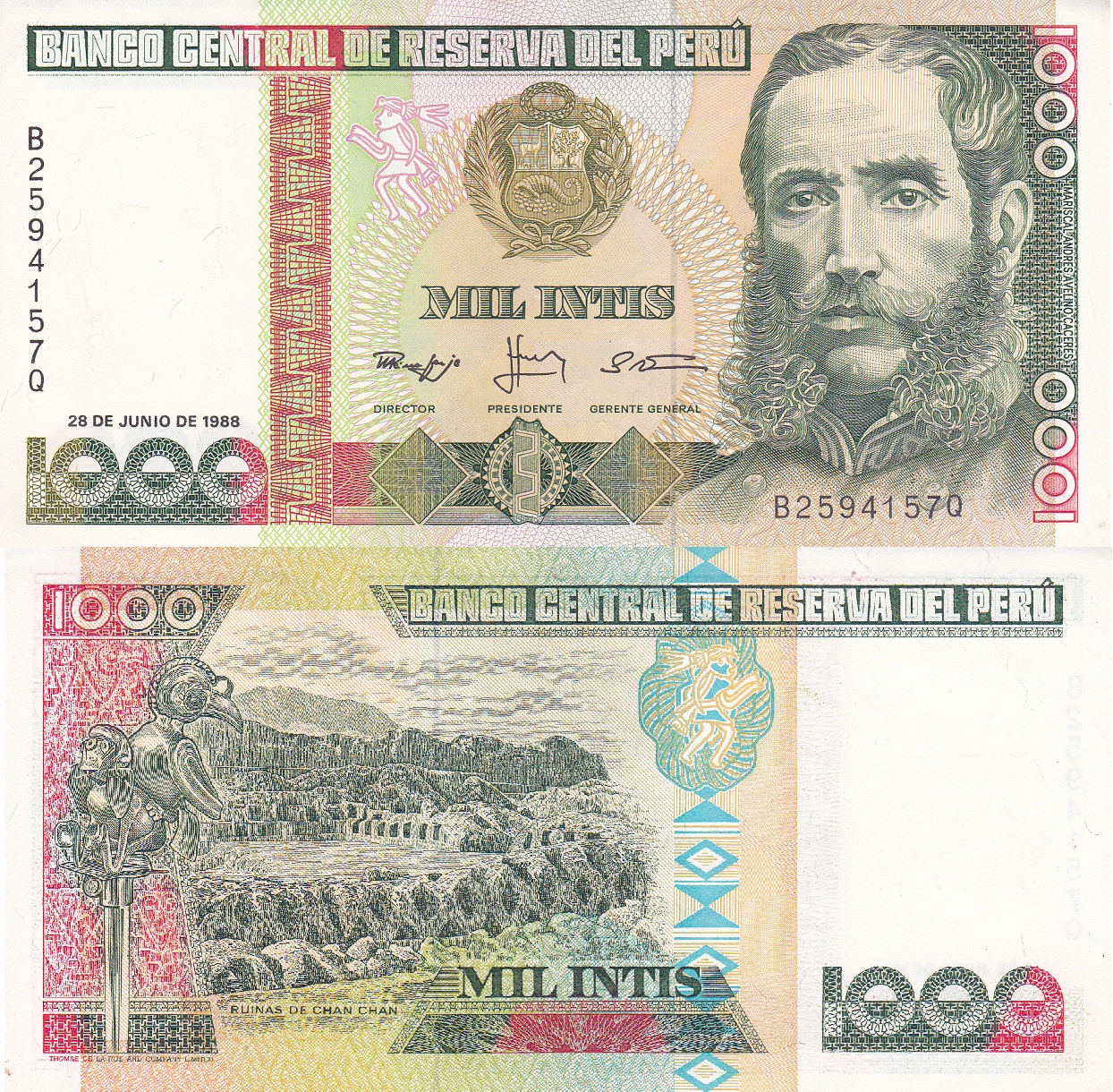 MI COLECCIÓN DE MONEDAS Y BILLETES: PERU - INTIS (1985 - 1991)
