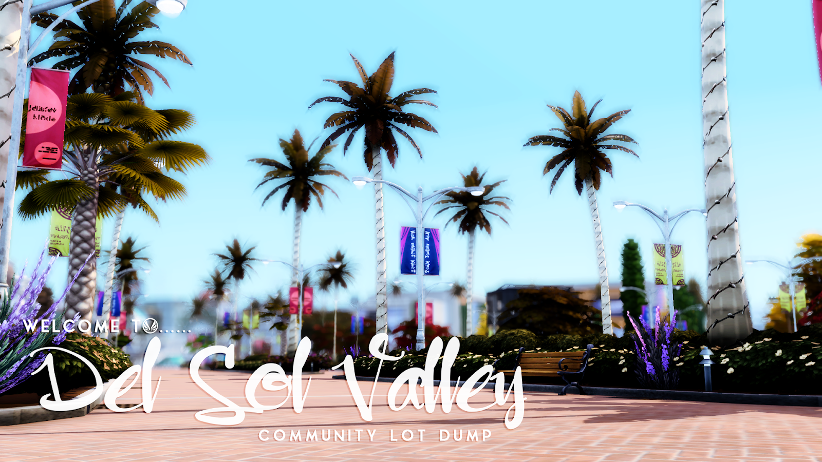 Simsational Designs: Welcome to Del Sol Valley - Community Lot Dump