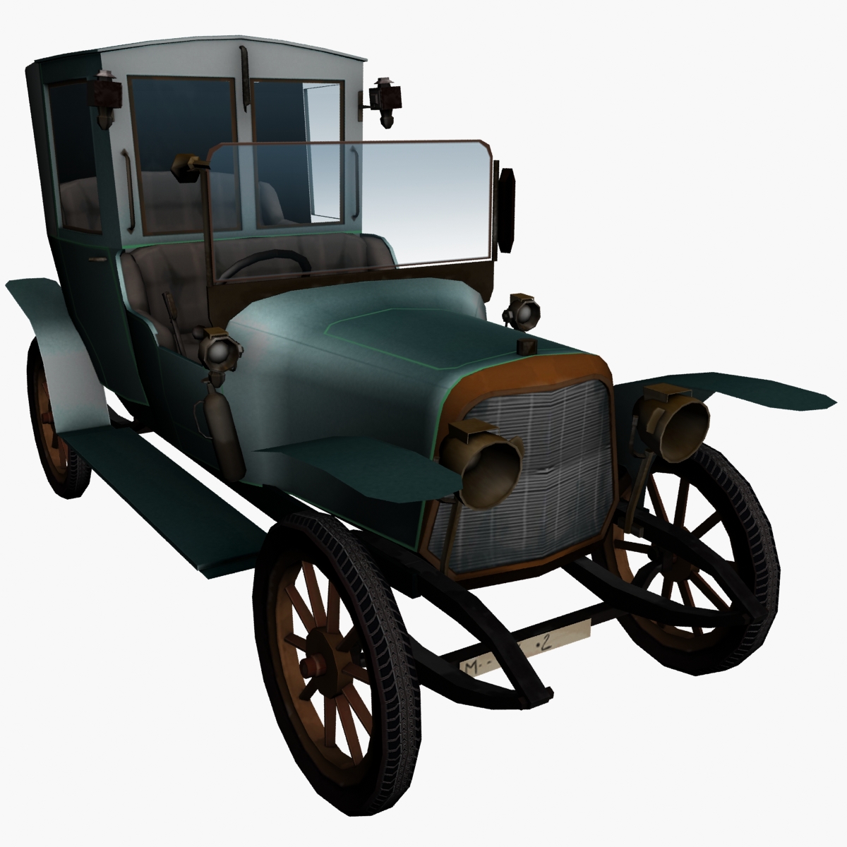 Vintage Car 3D Model