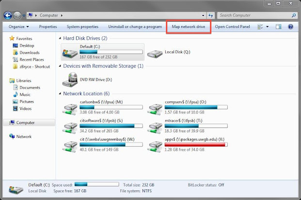 How To Map A Network Drive To Windows Machine Net Use Command Example