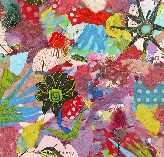 Where ART Lives Gallery Artists Group Blog: Colorful Abstract Flower ...