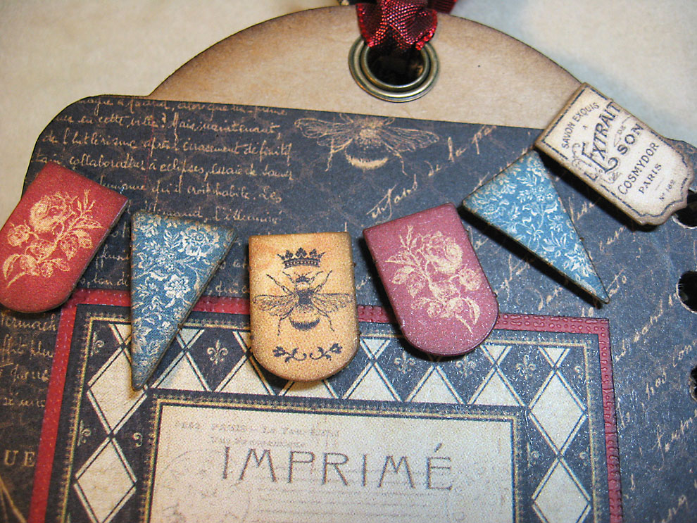 Eclectic Paperie: French Country Tag Mini