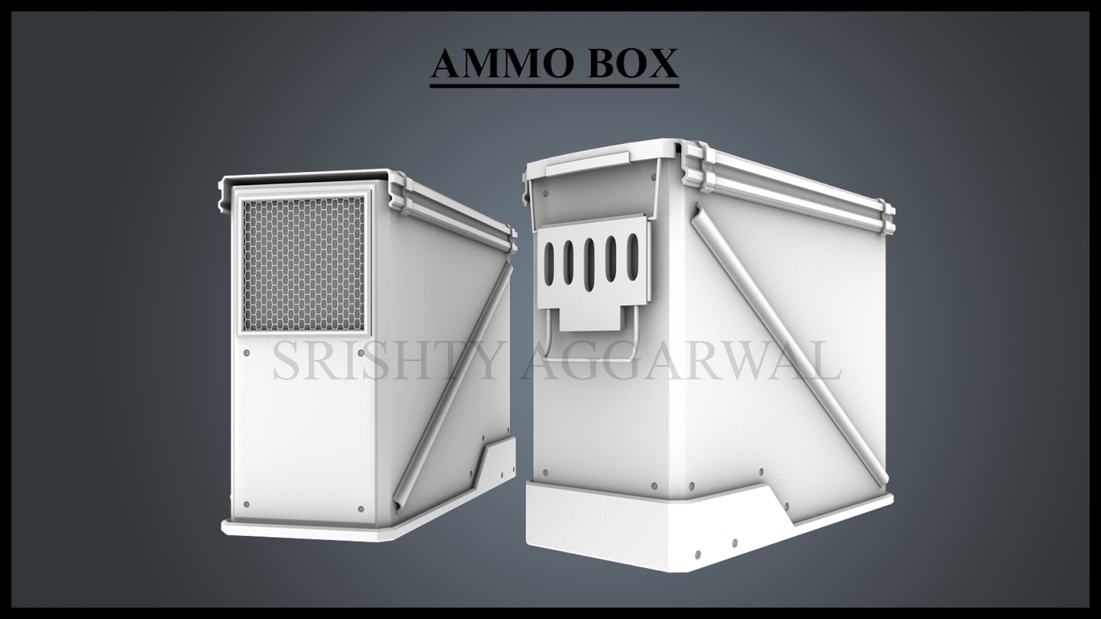The Booming Shade: AMMO BOX - GAMING ASSET