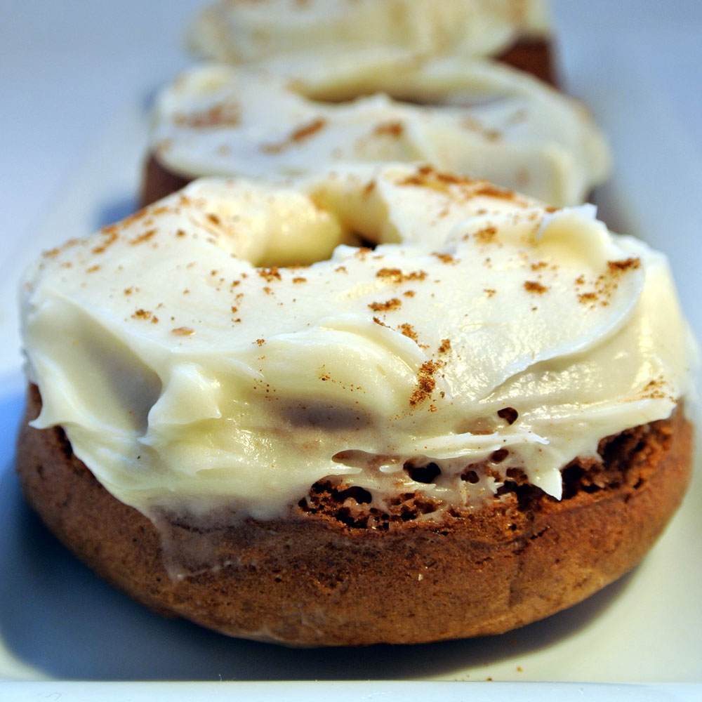 Mom, What's For Dinner?: Baked Gingerbread Doughnuts (gluten free)