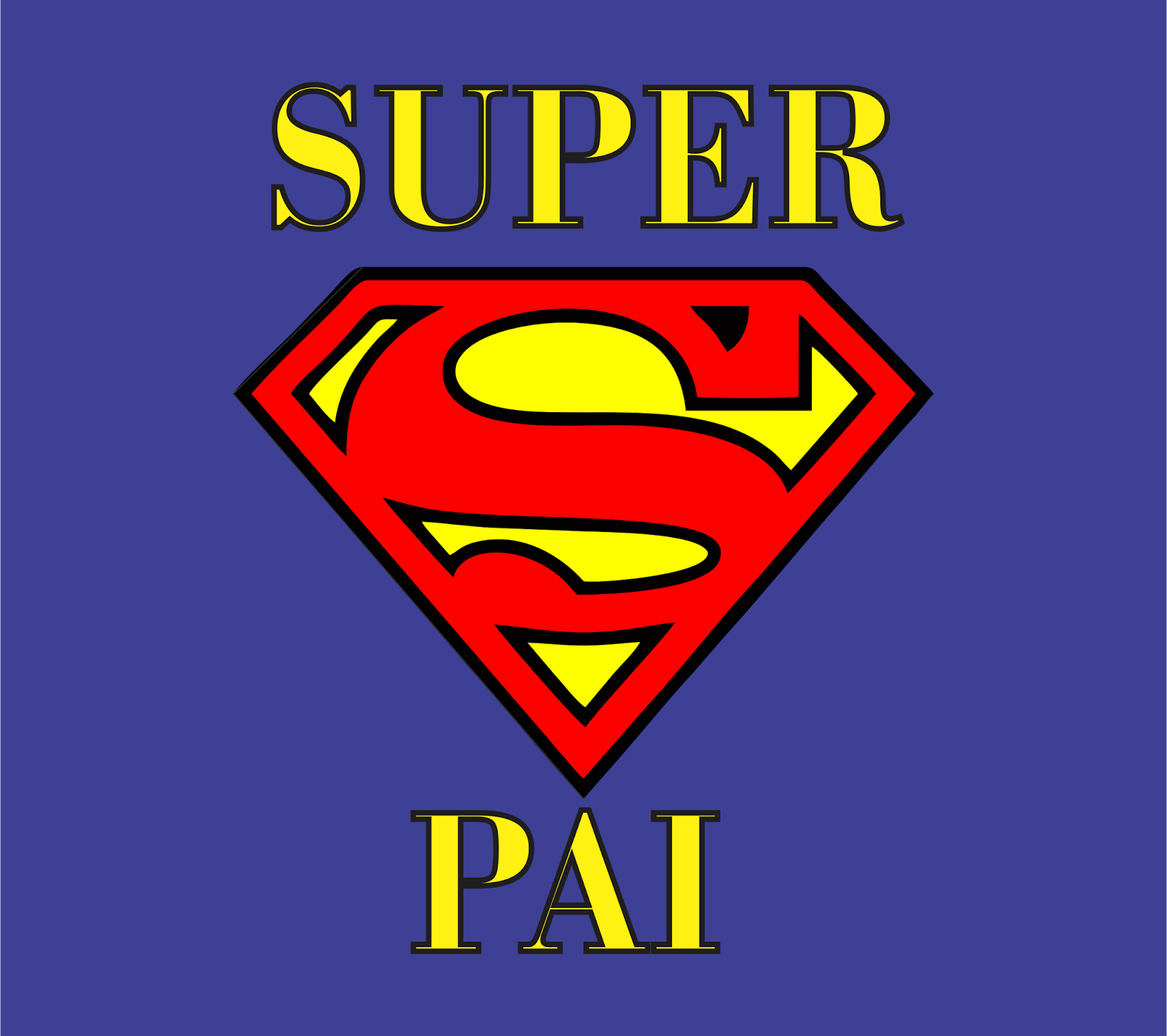 Super Pai Para Imprimir - RETOEDU