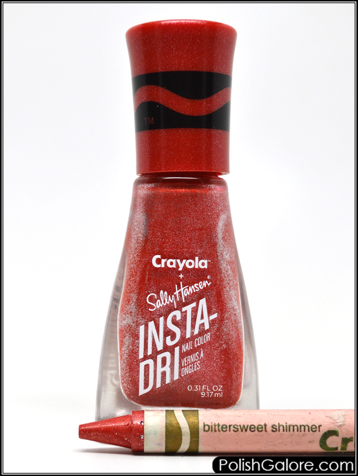 Sally Hansen x Crayola Bittersweet Shimmer - Polish Galore
