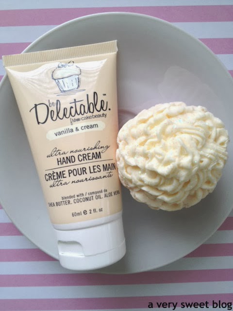 Be Delectable Hand Cream from Cake Beauty Review | A Very Sweet Blog