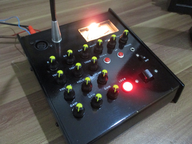 Gromikom Radio: Mixer & Mic Compressor 3 Channels